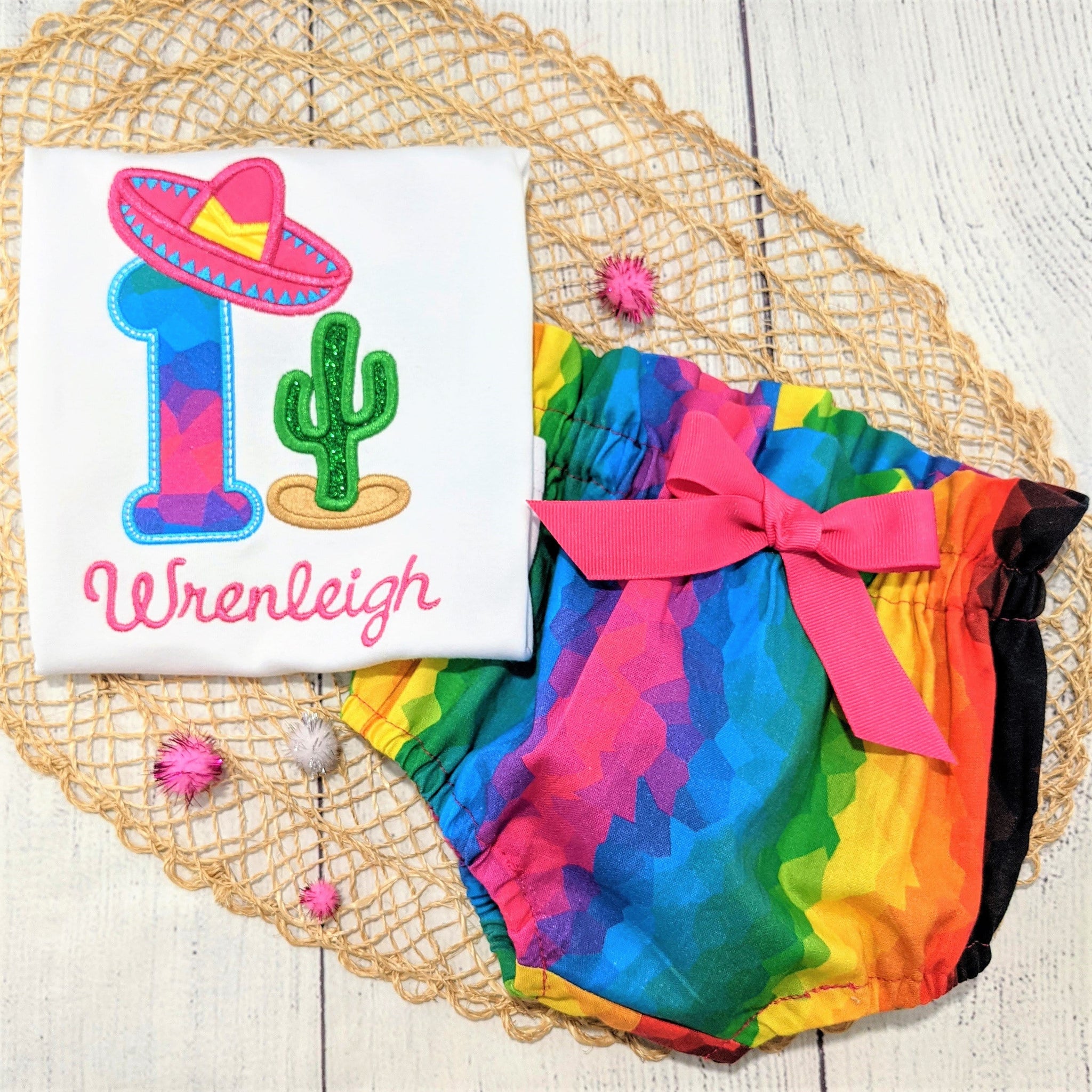 first fiesta birthday outfit girl – Kinney Creations